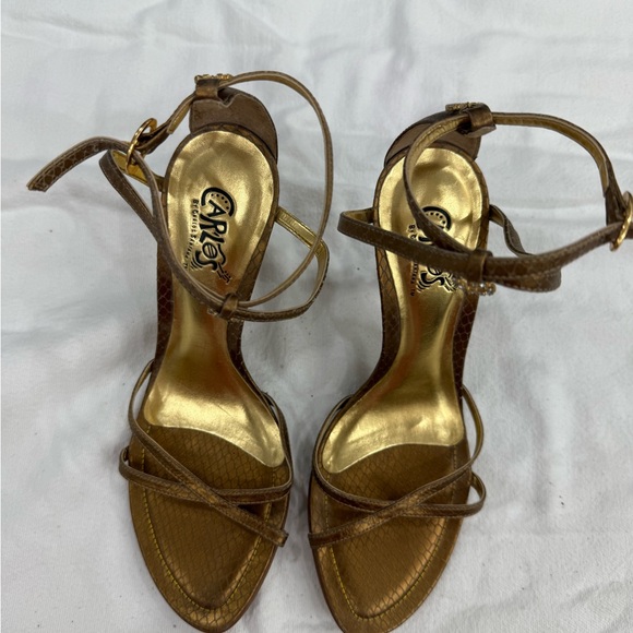 Carlos by Carlos Santana | Shoes | Carlos By Carlos Santana Gold And ...
